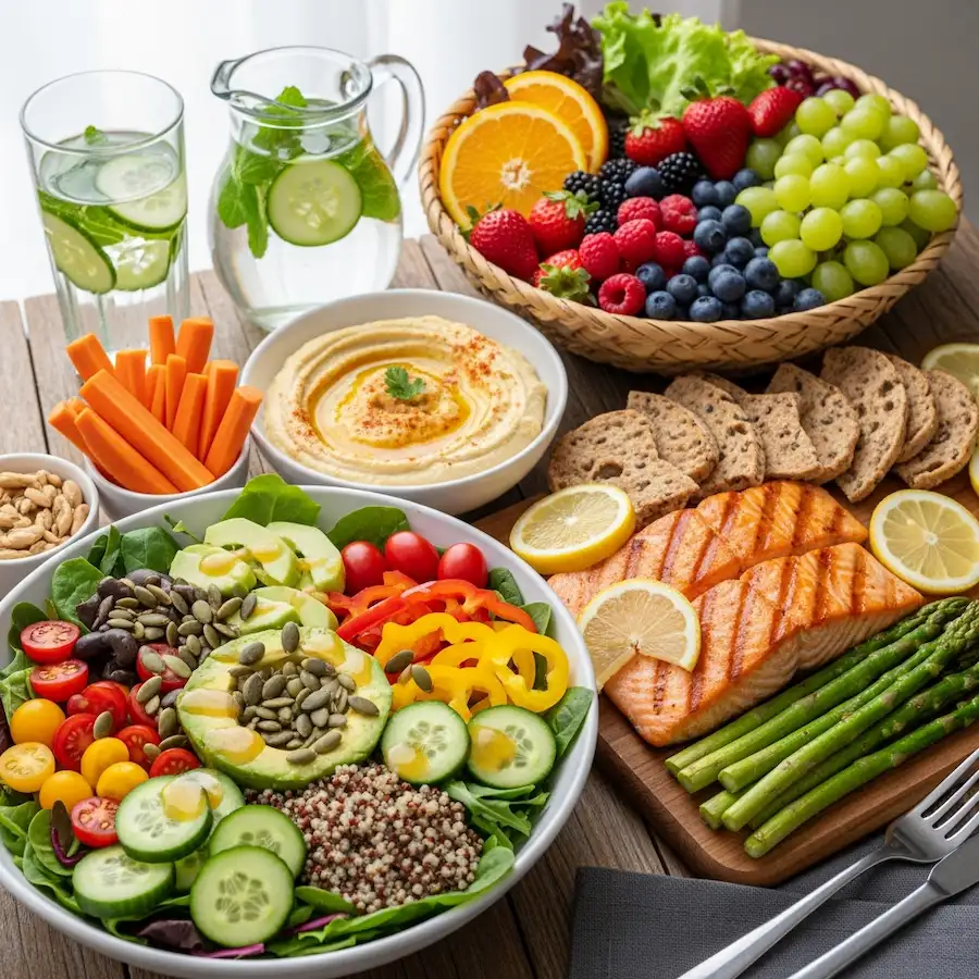 أفضل اكل صحي ومغذي: الأنواع والفوائد للرجيم والاطفال